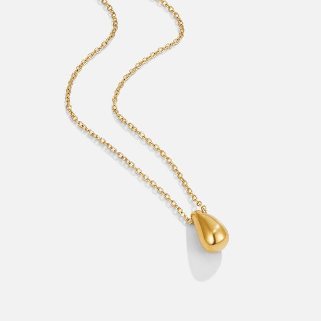 Simple Gold Necklace | No Tarnish | Waterproof Jewelry | Mira Gold ...